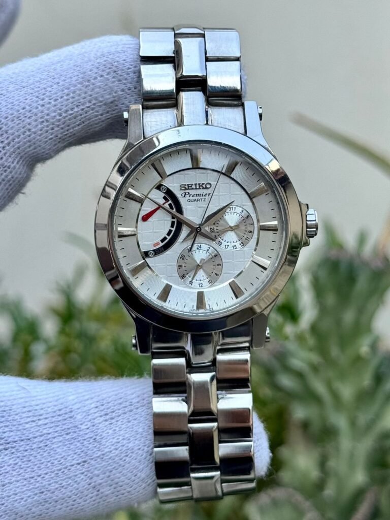 SEIKO Premier Quartz Japan Mens Daim Traders