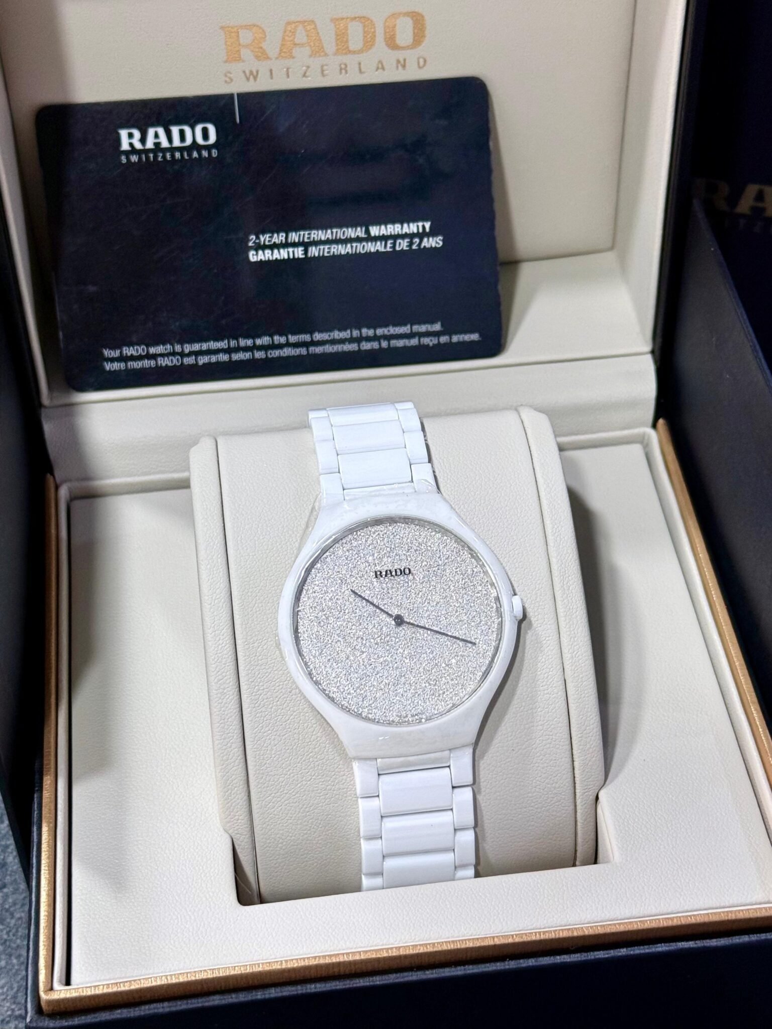 RADO True Thinline R27007092 Quartz Swiss Mens Daim Traders