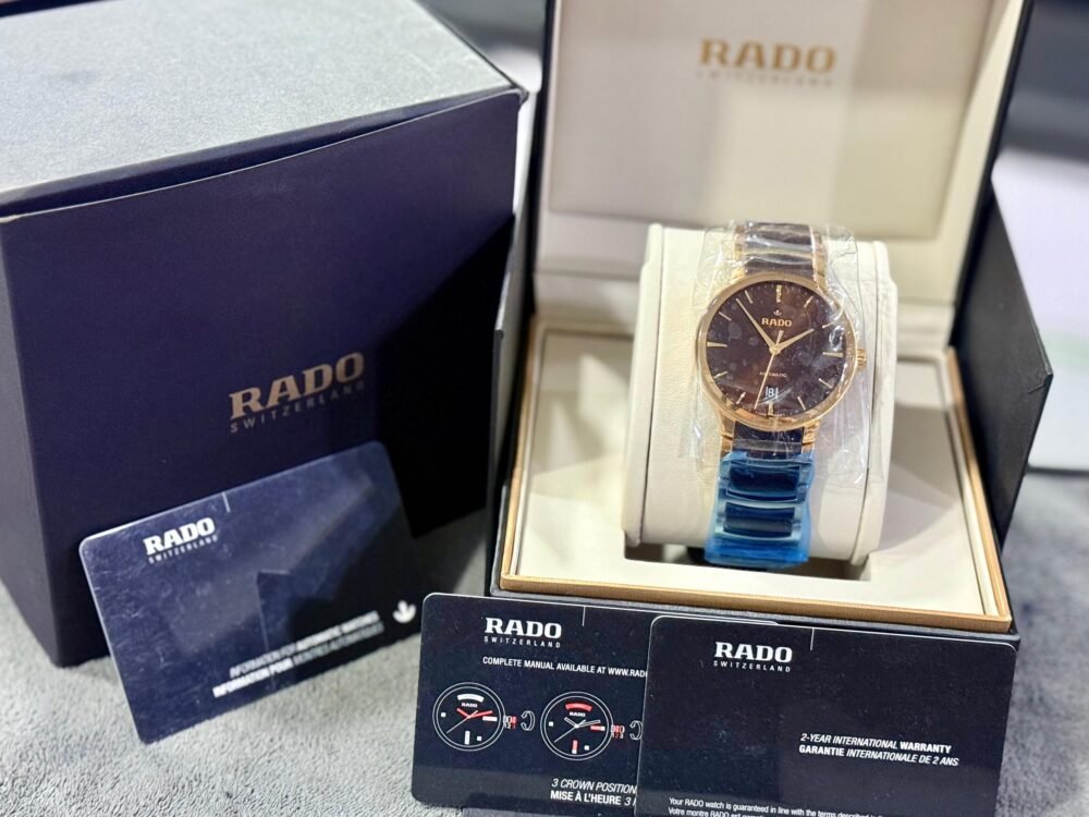 RADO Centrix Automatic New Shape R30017302 Swiss Mens Daim Traders