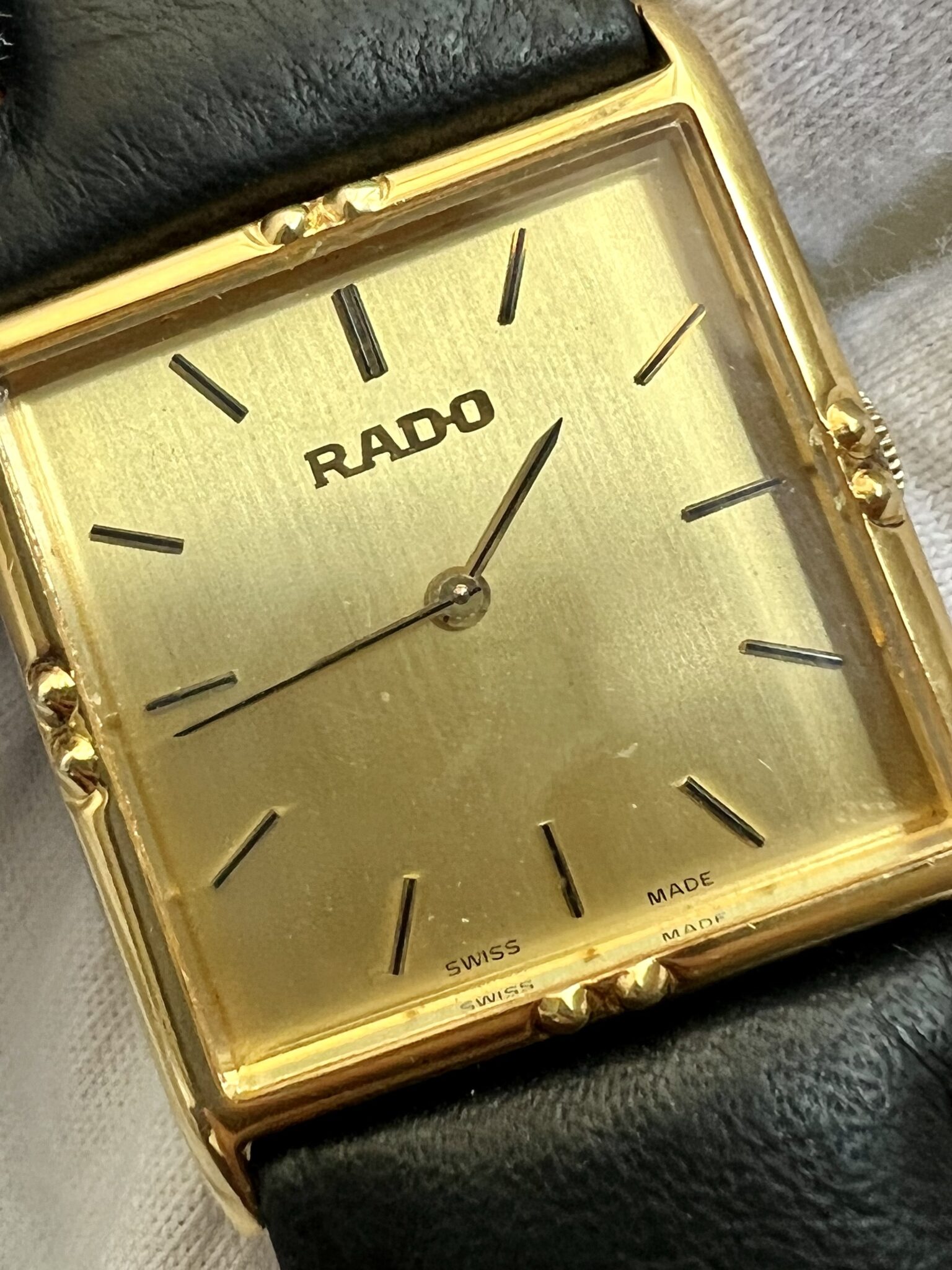 RADO Vintage Swiss Square 1.5gm Gold | Daim Traders Pakistan’s Trusted ...